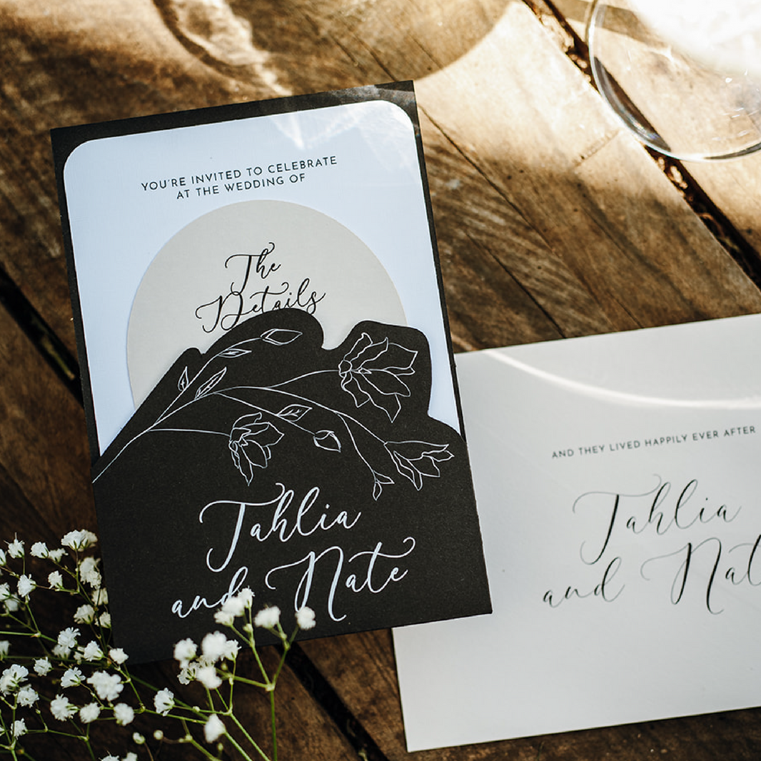 Affordable Wedding Invitation Printing, Shipping Australia Wide – Glitzy Prints