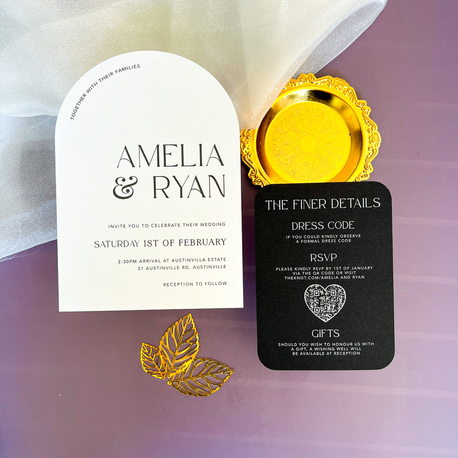 Glitzy Prints Boutique Wedding and Event Invitations and Signage